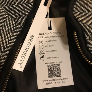 Merokeety | Jackets & Coats | Merokeety Herringbone Puff Vest J Crew ...